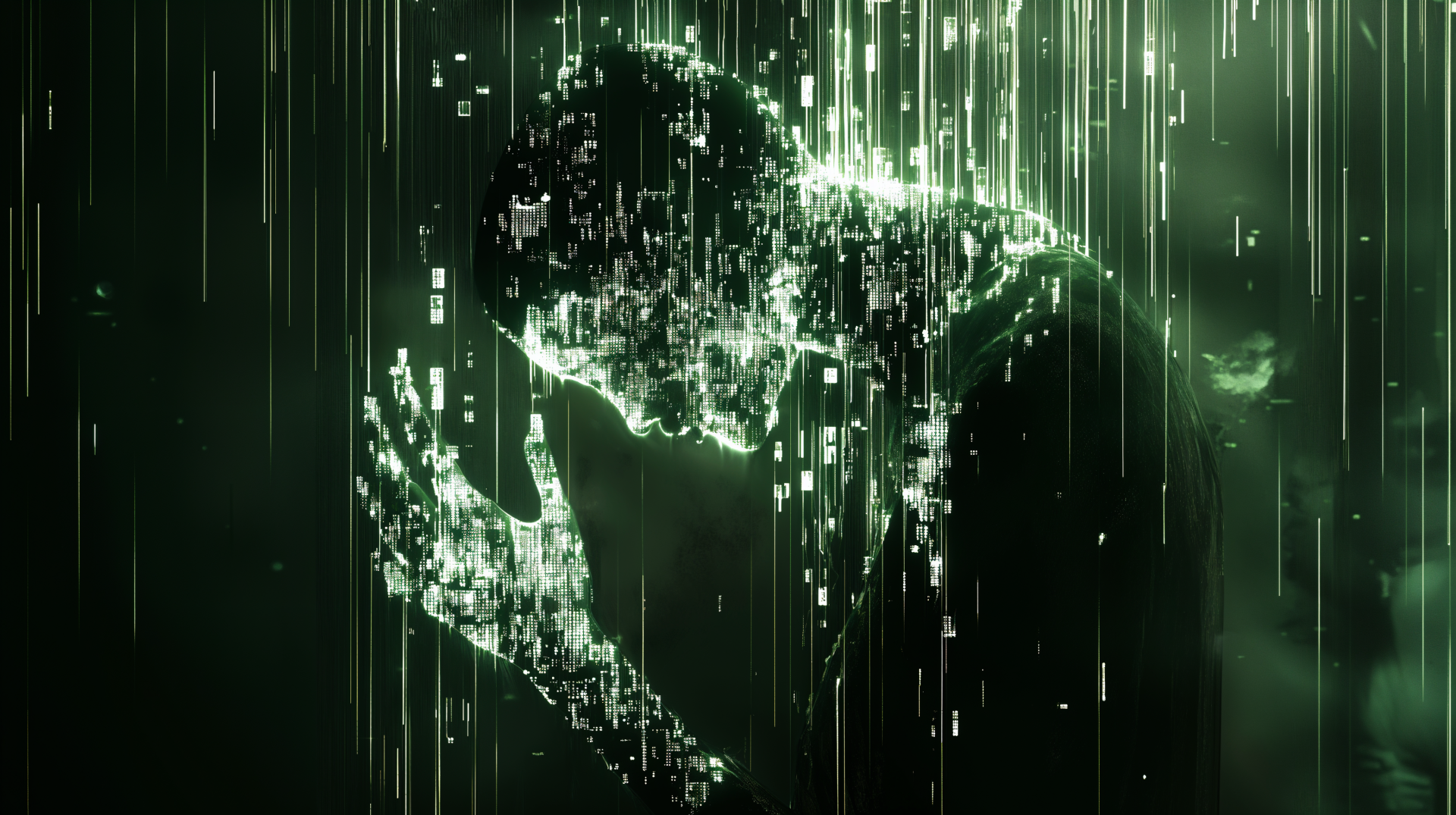 Digital Sorrow: A Sad 4K Ultra HD Wallpaper by robokoboto | 4072x2280 ...