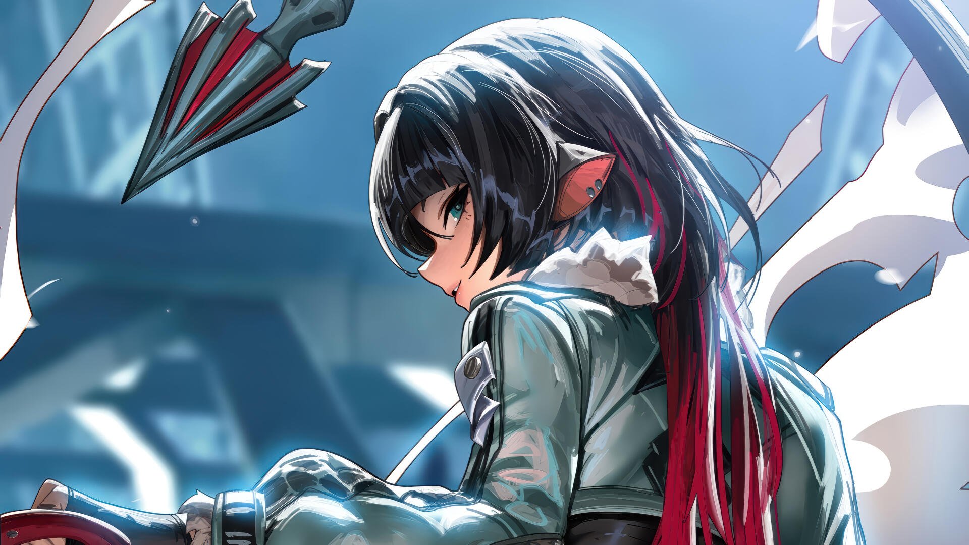 Stunning 4K Ultra HD Wallpaper of Jane Doe from Zenless Zone Zero by Kiko.L