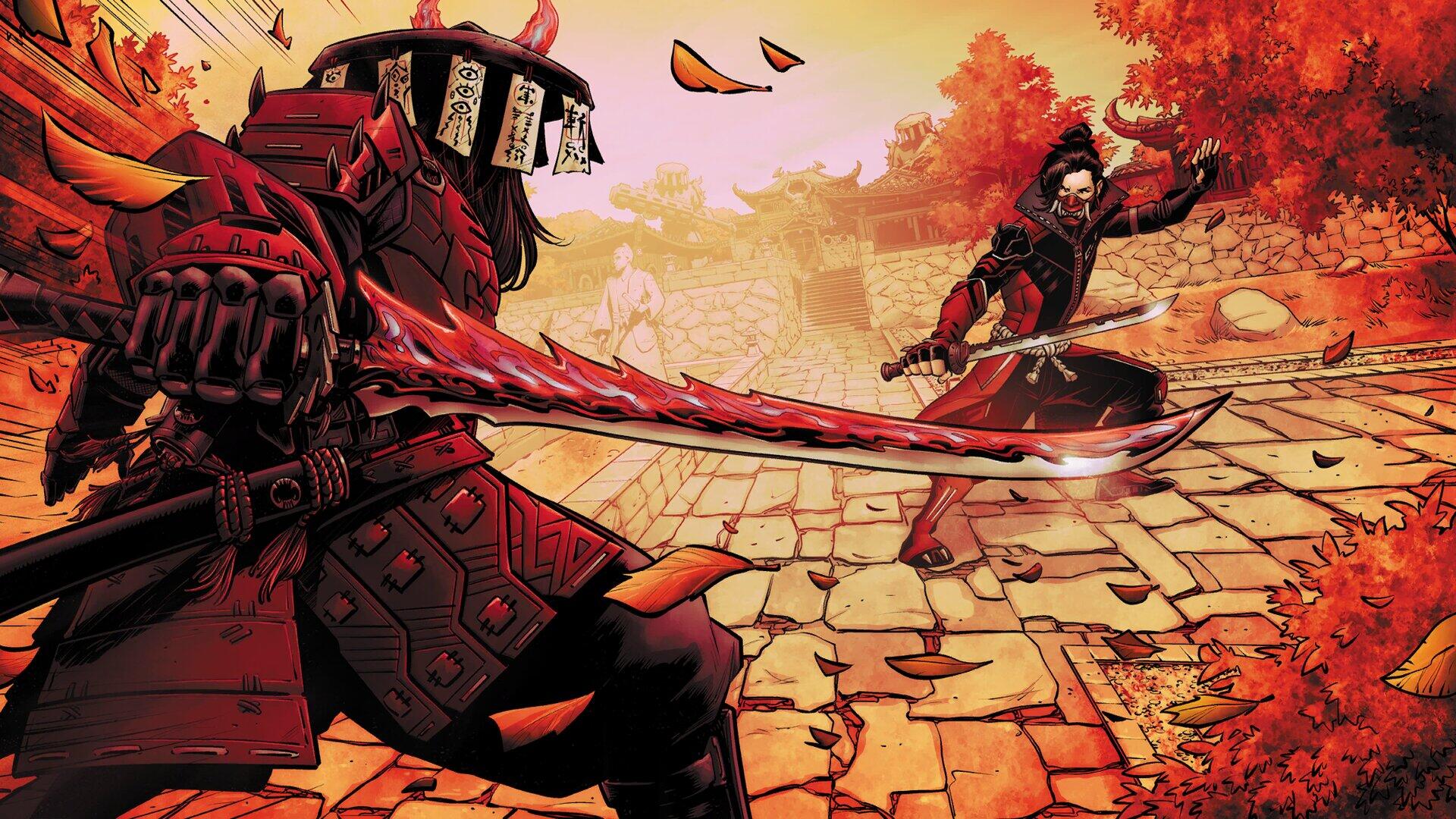 Download Video Game Fortnite Samurai HD Wallpaper