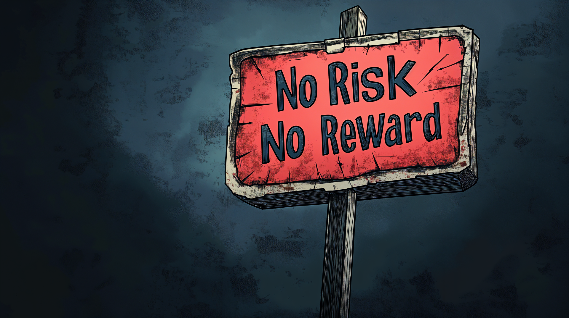 No Risk No Reward - 4K Ultra HD Motivational Wallpaper by robokoboto