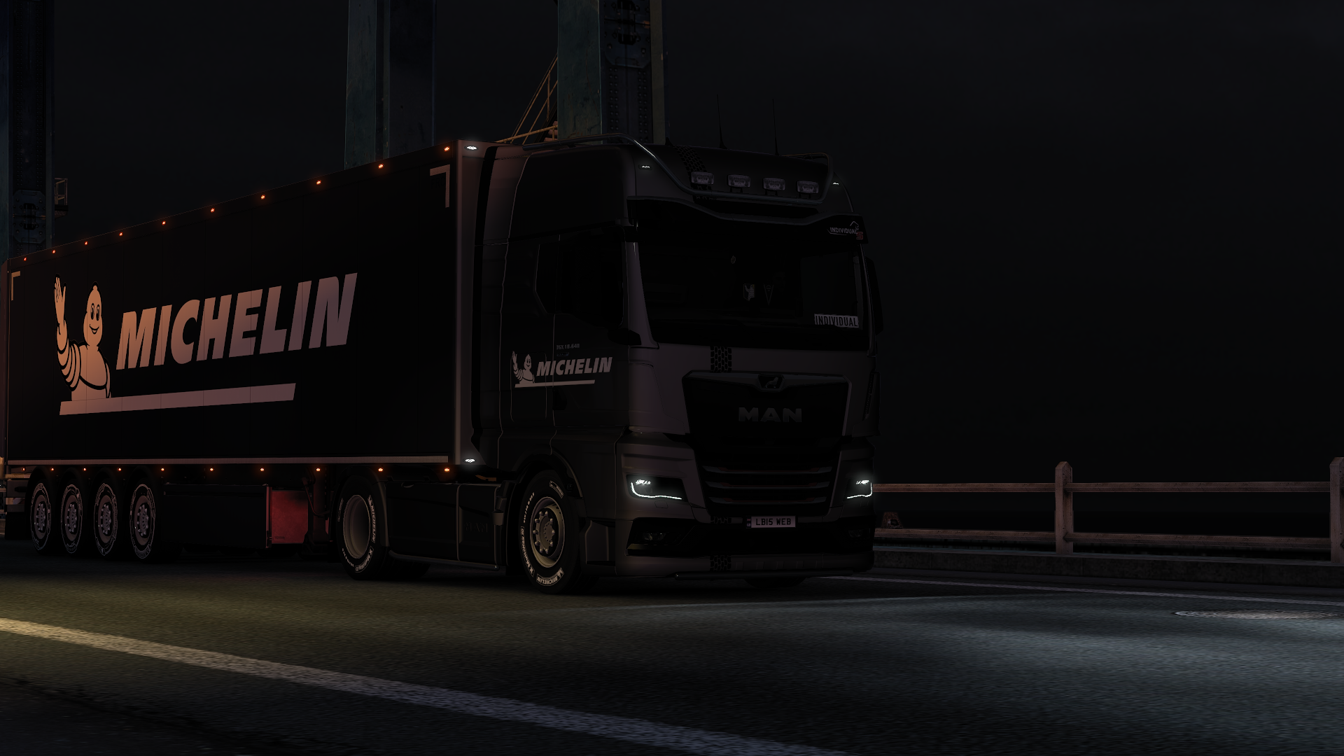 Ghost Semi Truck Wallpaper Semi Truck Wallpaper | Premium AI Generated