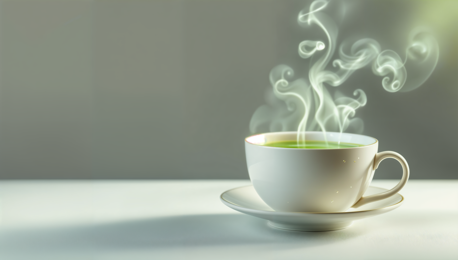 Serene Green Tea - 4K Ultra HD Wallpaper by QuantumCurator