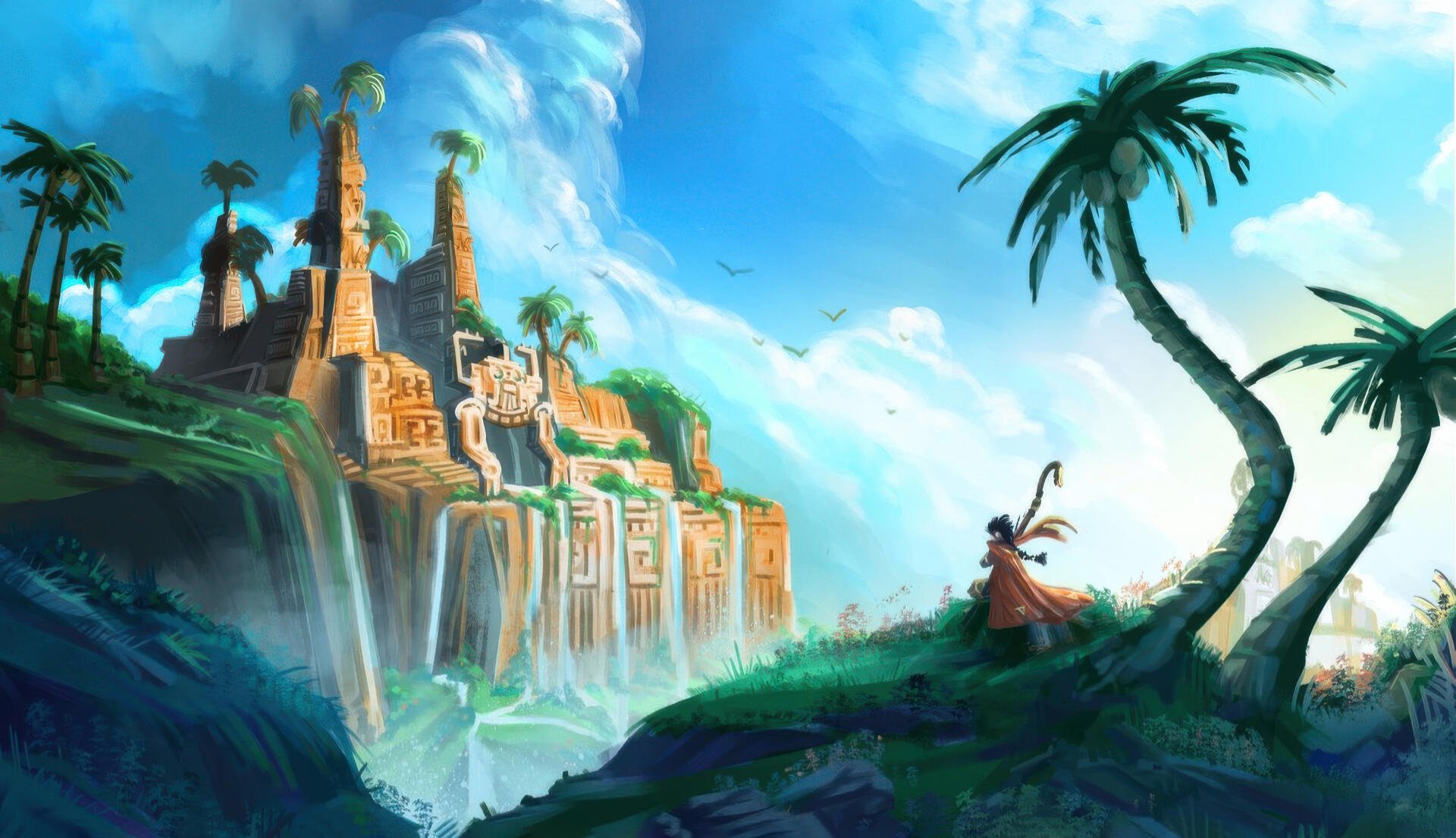 Download Temple 4k Ultra HD Wallpaper