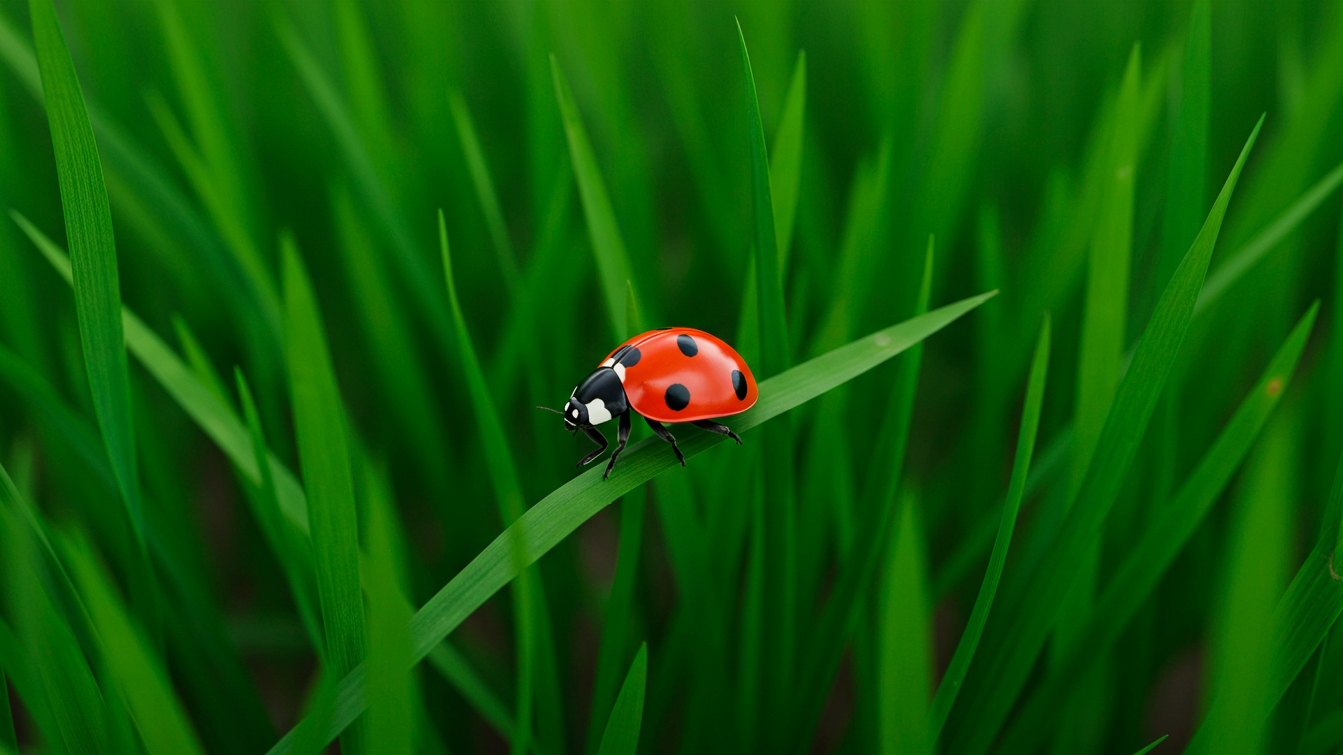 Download Landscape Ladybug HD Wallpaper