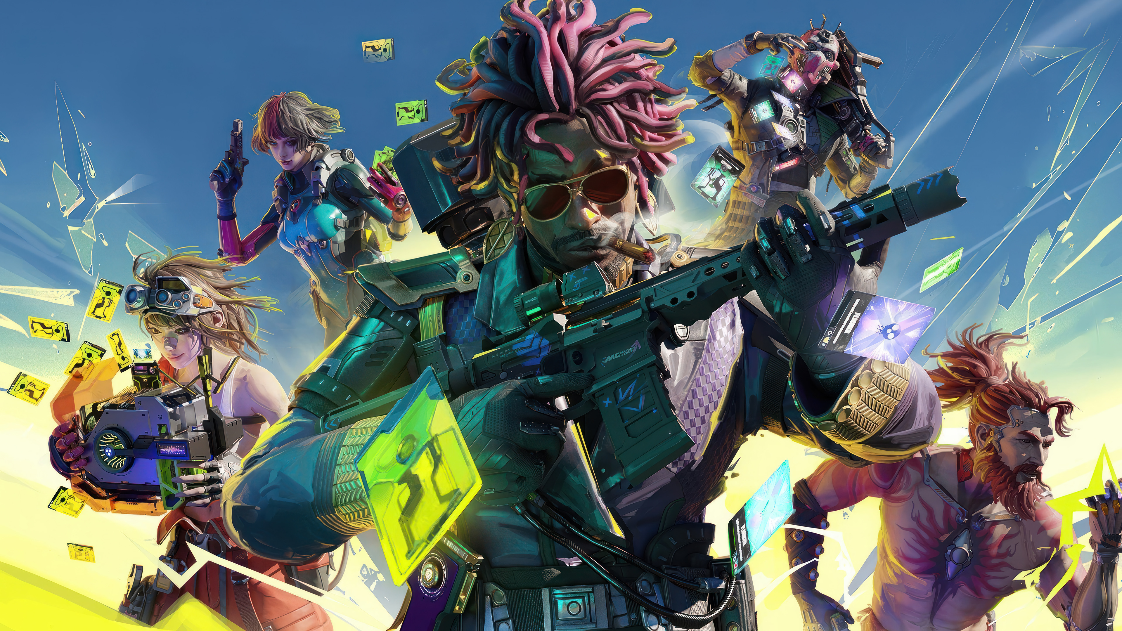 Download Video Game FragPunk 4k Ultra HD Wallpaper