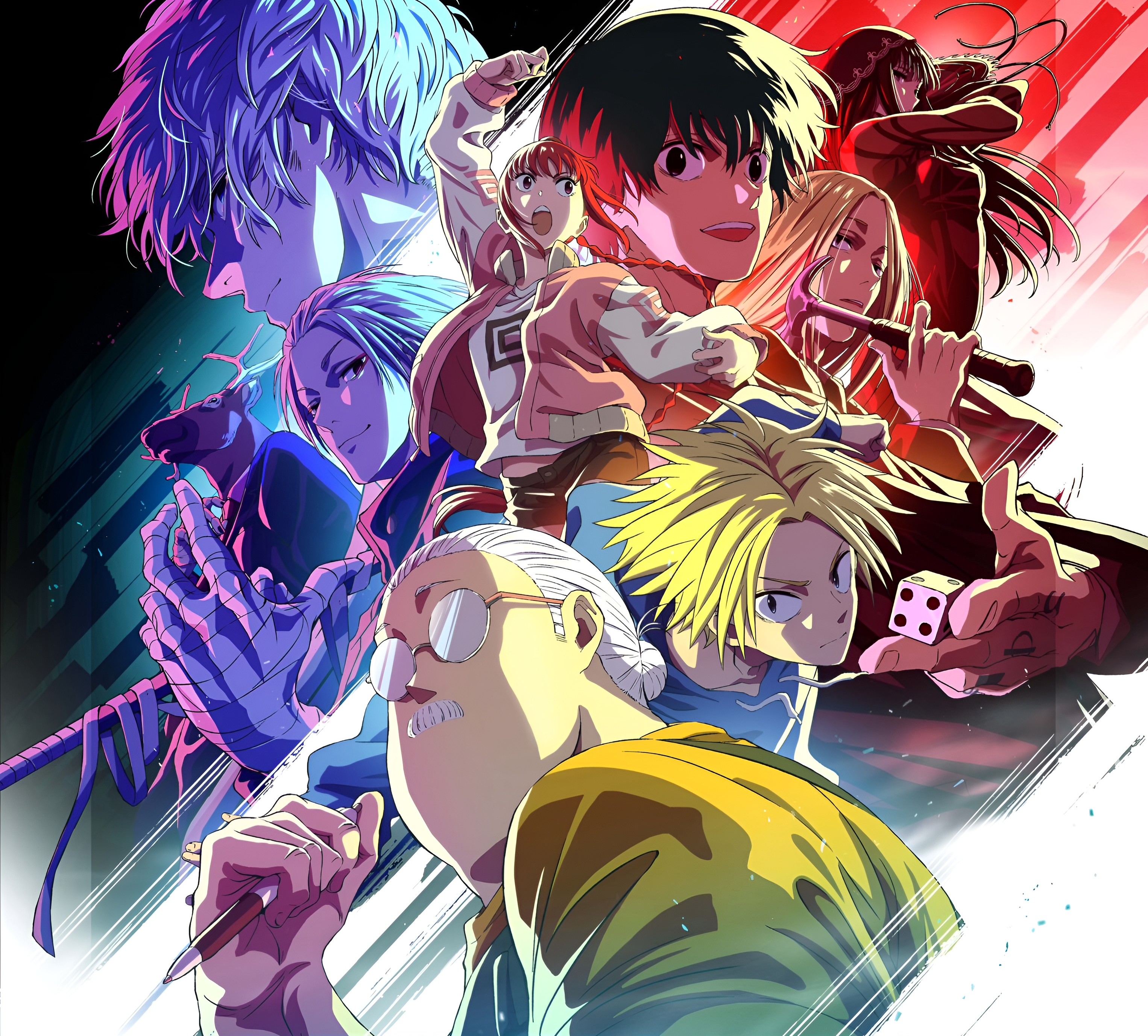 Sakamoto Days — 2K Quad HD Anime Wallpaper: Ultimate Crew