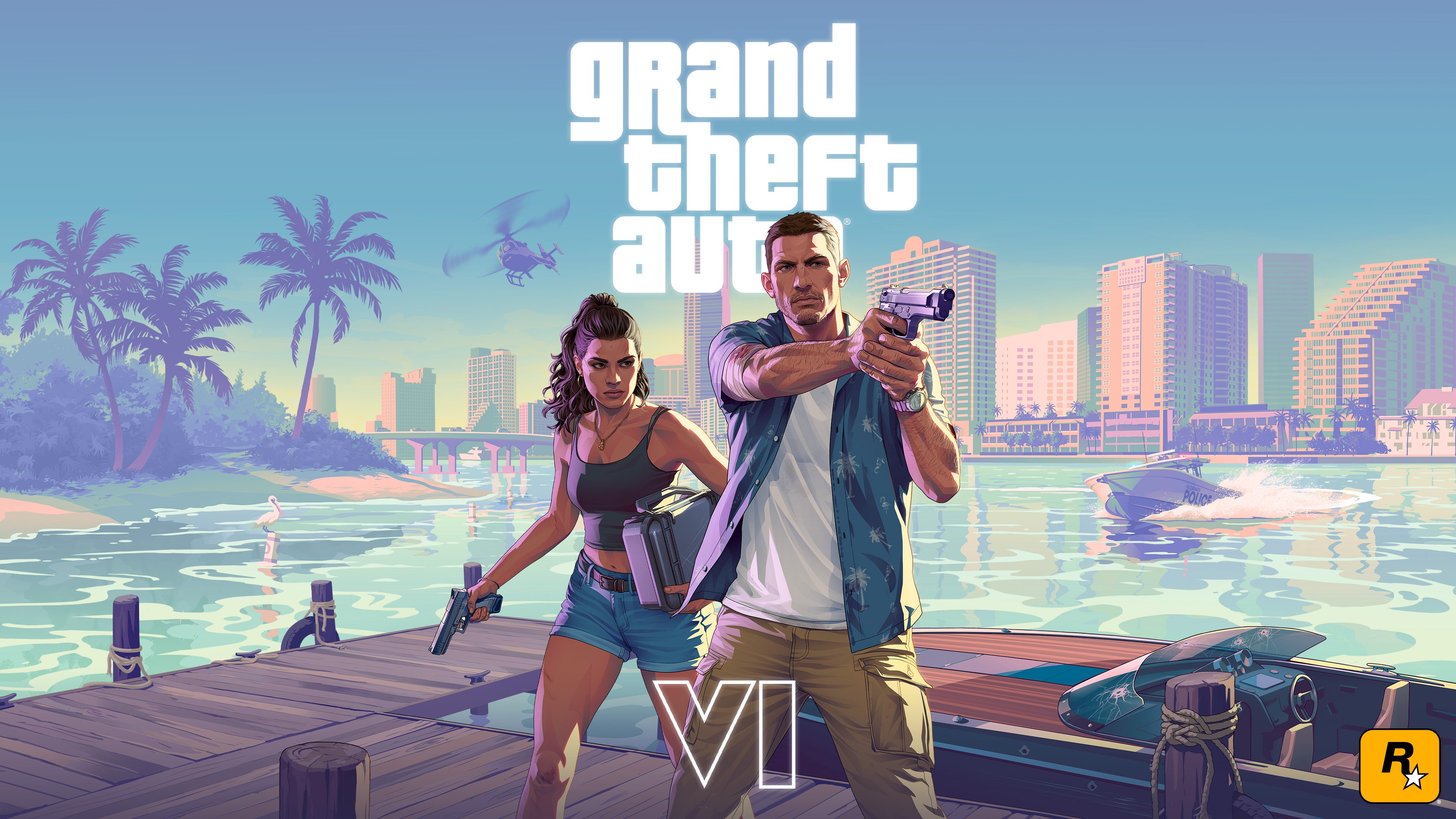 Download Video Game Grand Theft Auto VI 4k Ultra HD Wallpaper