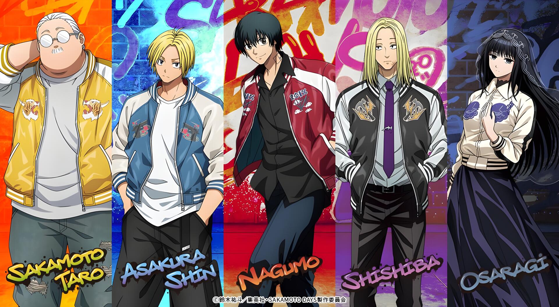 Sakamoto Days Ultra HD Anime Heroes Wallpaper