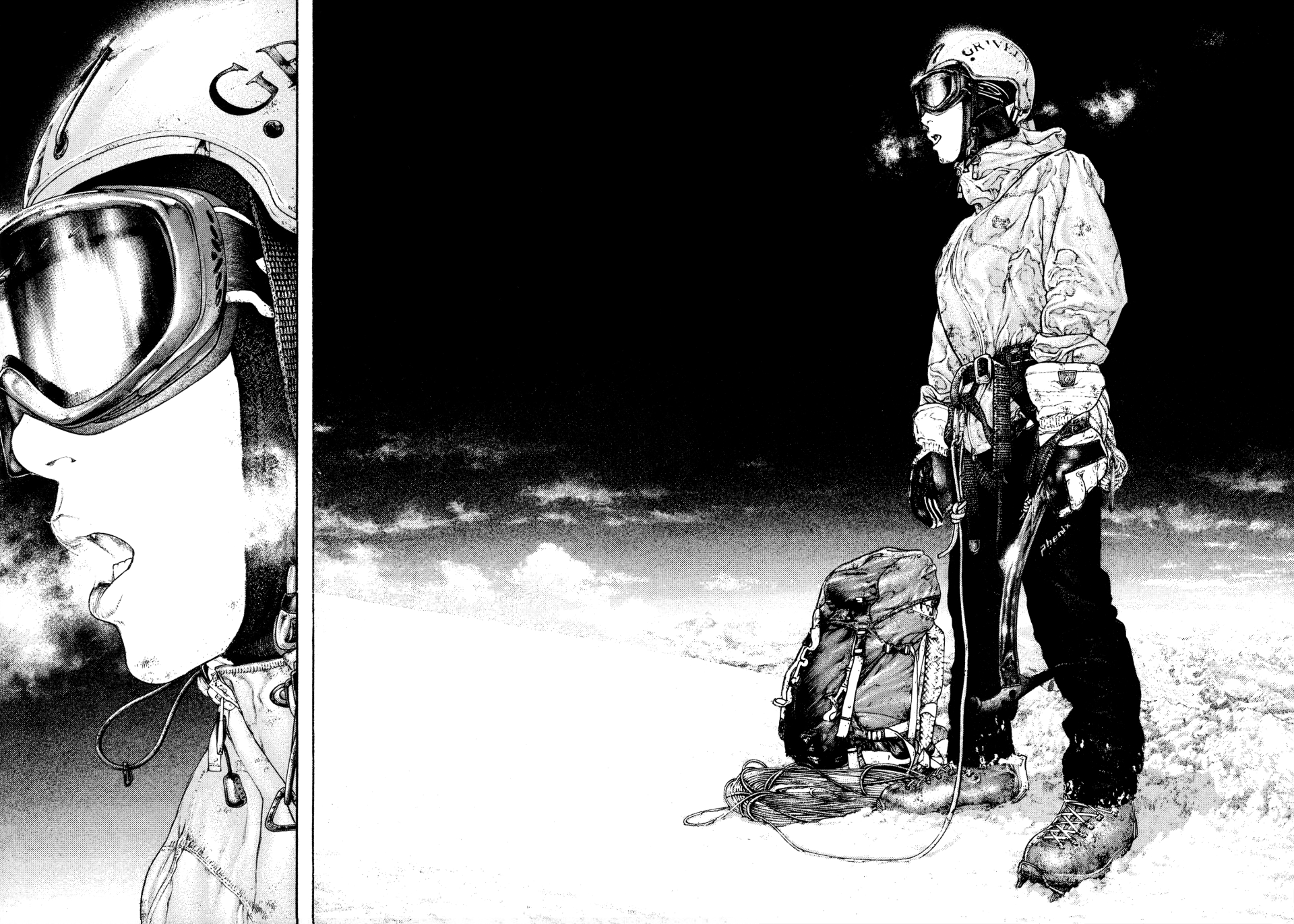 HD Wallpaper: The Climber by Mori Buntarou