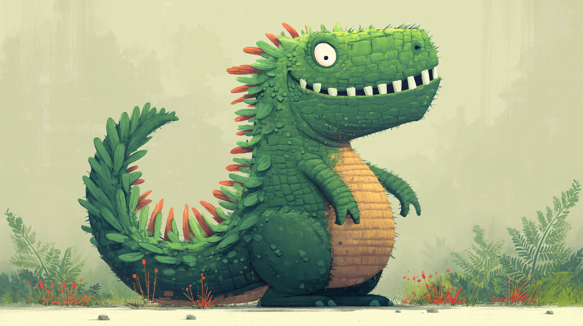 Green Creature 4k Wallpapers