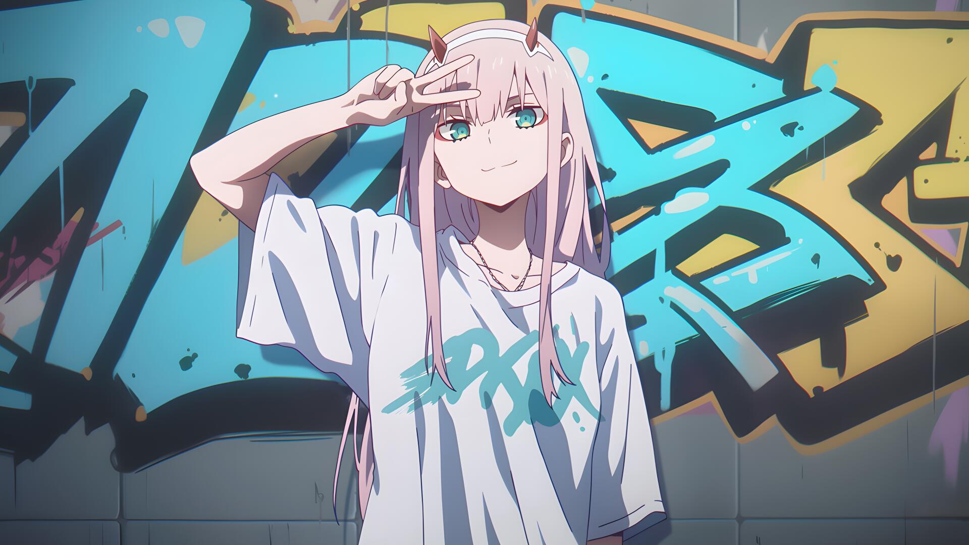 Zero Two in 4K Ultra HD – Darling in the FranXX Vibes
