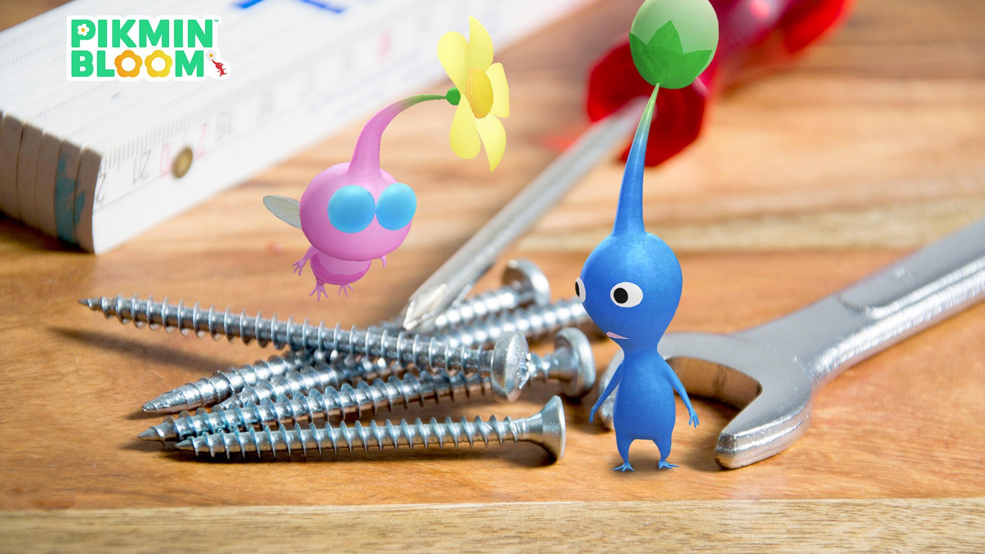Pikmin Bloom HD Wallpaper – Colorful Garden Adventures in High ...