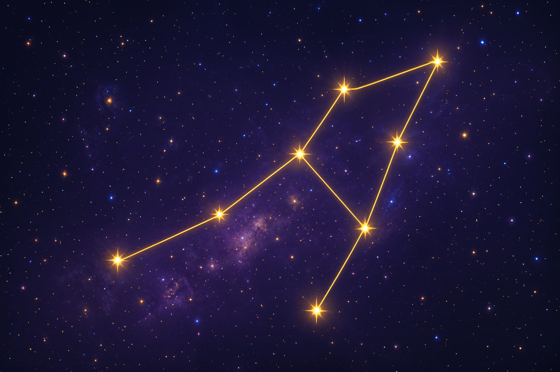 4K Ultra HD Constellation Glow by QuantumCurator