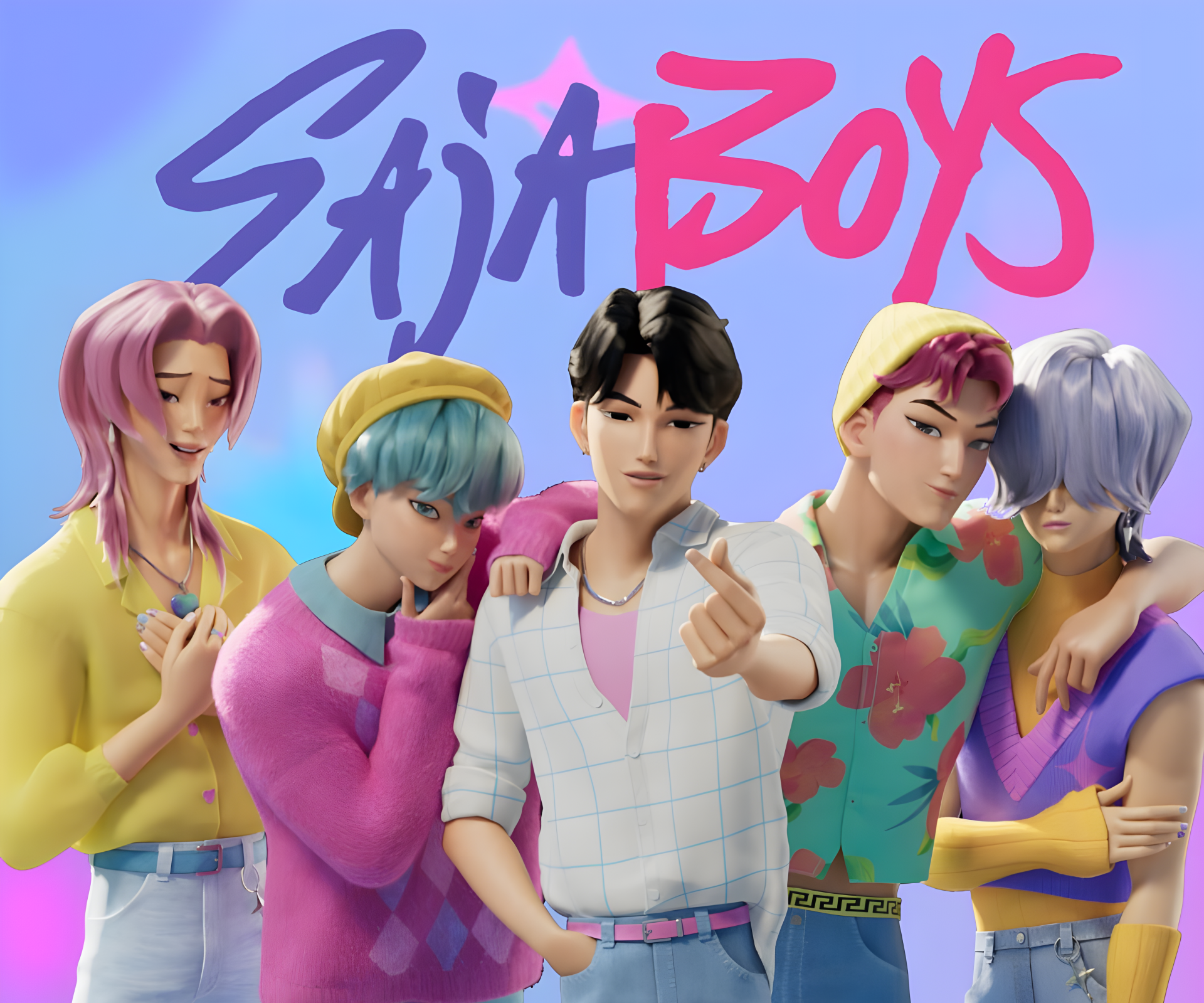 Saja Boys KPop Demon Hunters | 4K Ultra HD Movie Wallpaper