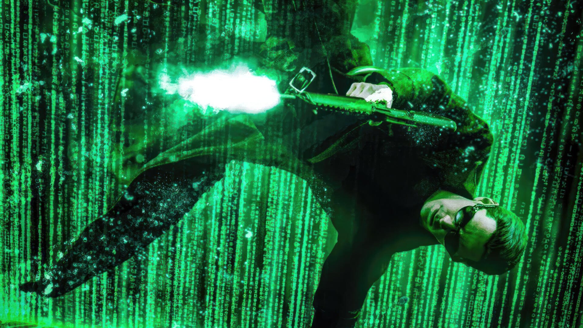 The Matrix — 4K Ultra HD Bullet-Dive Wallpaper