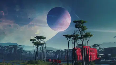 Futuristic Landscape - Desktop Wallpapers, Phone Wallpaper, PFP, Gifs, and More!