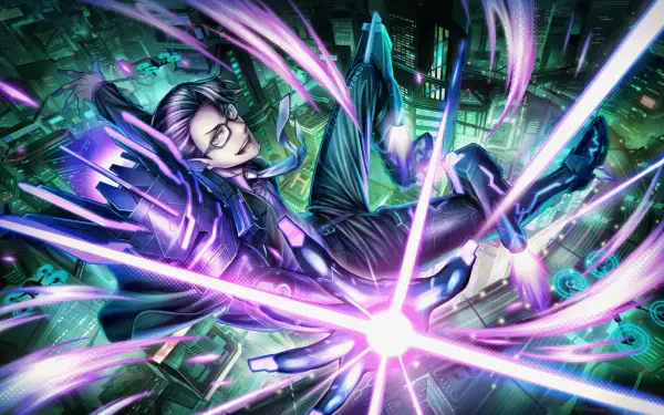 Download Tribe Nine Tsuruko Semba HD Wallpaper by Rui Komatsuzaki