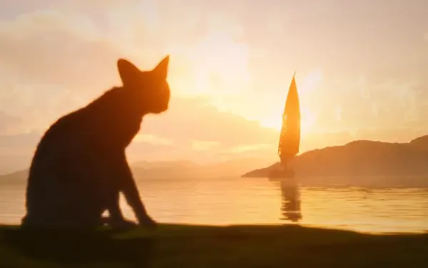 Flow (2024): Captivating 4K Ultra HD Wallpaper