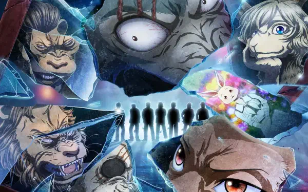 Beastars HD Wallpaper — Night Pack Collage