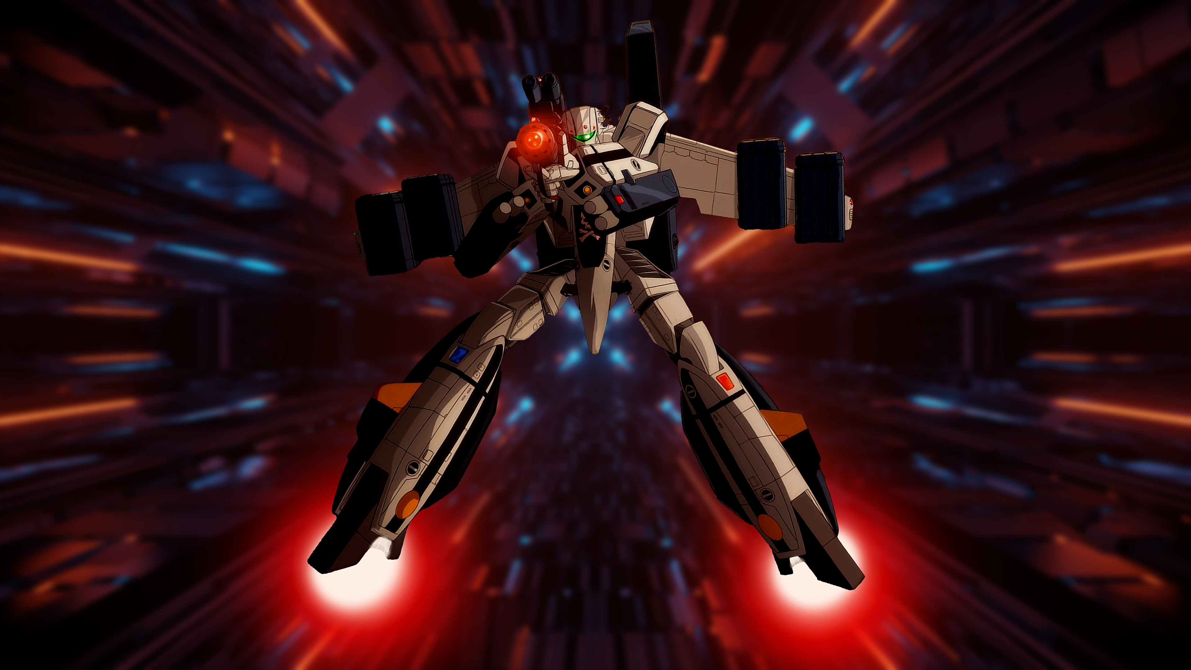 Robotech Battloid 4K Ultra HD Wallpaper — Vanguard Strike by Rodrigo ...