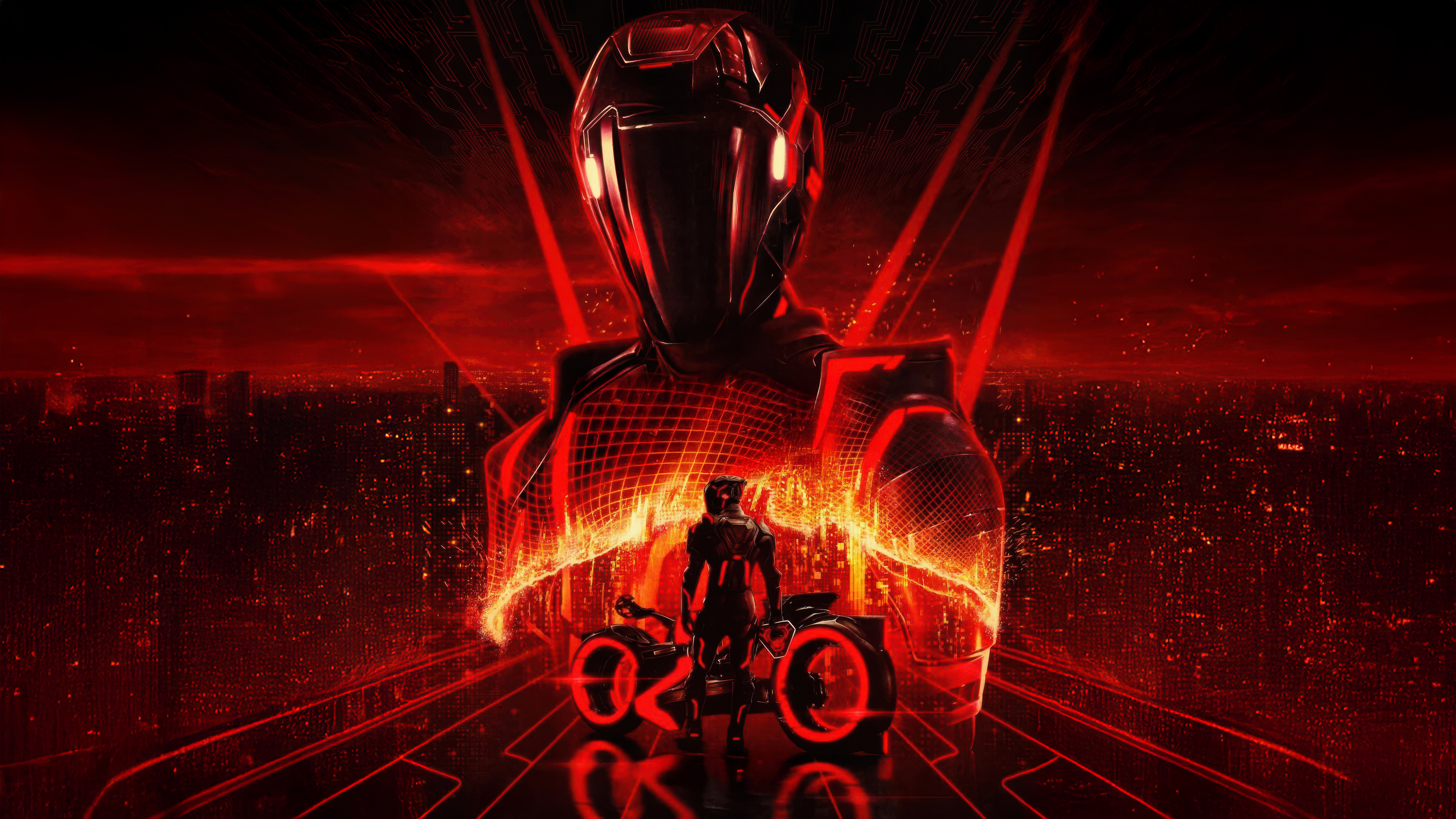 Tron Wallpaper 4k Phone