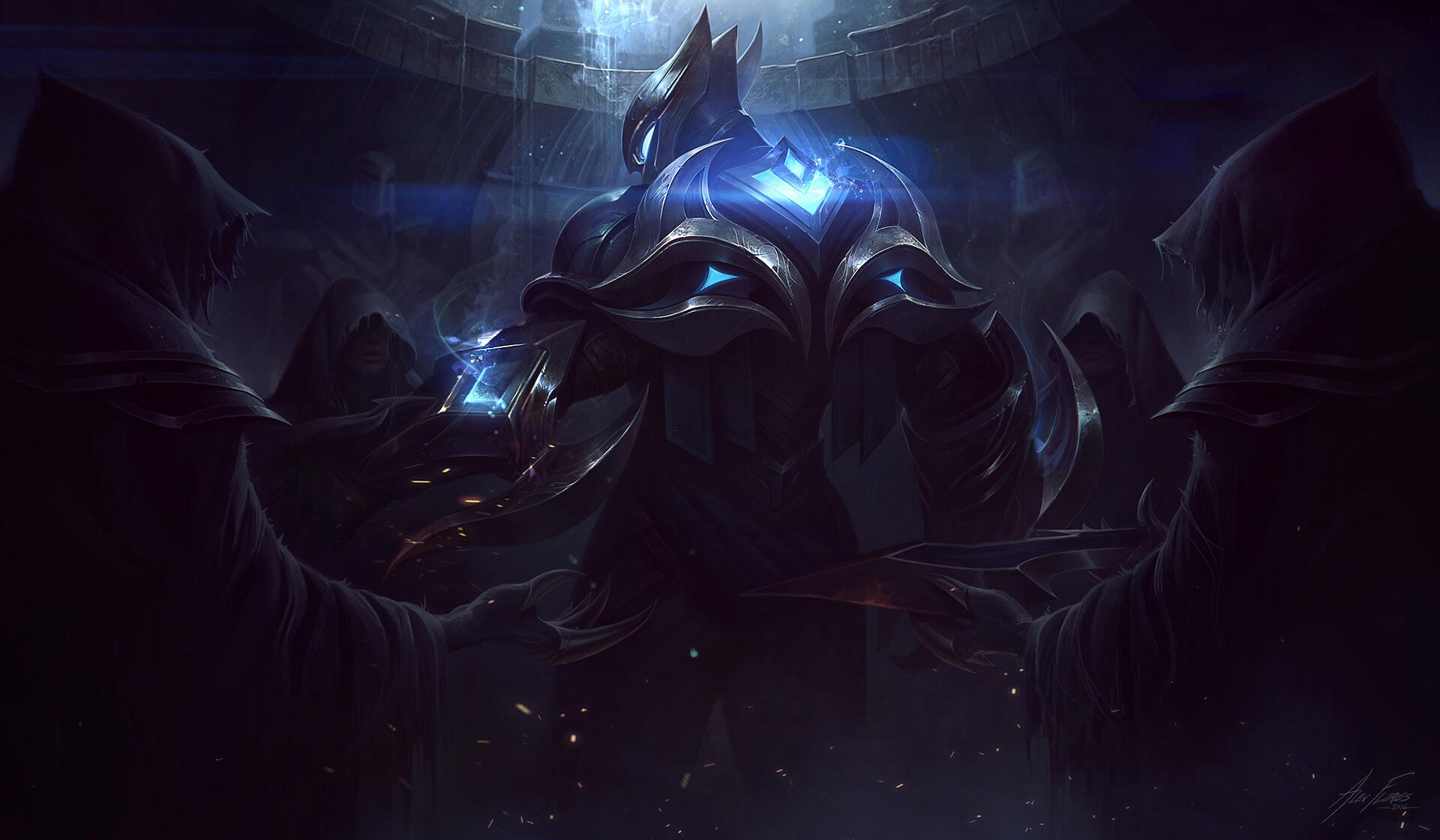 Zed — Master of Shadows (HD Wallpaper) by Alex Flores
