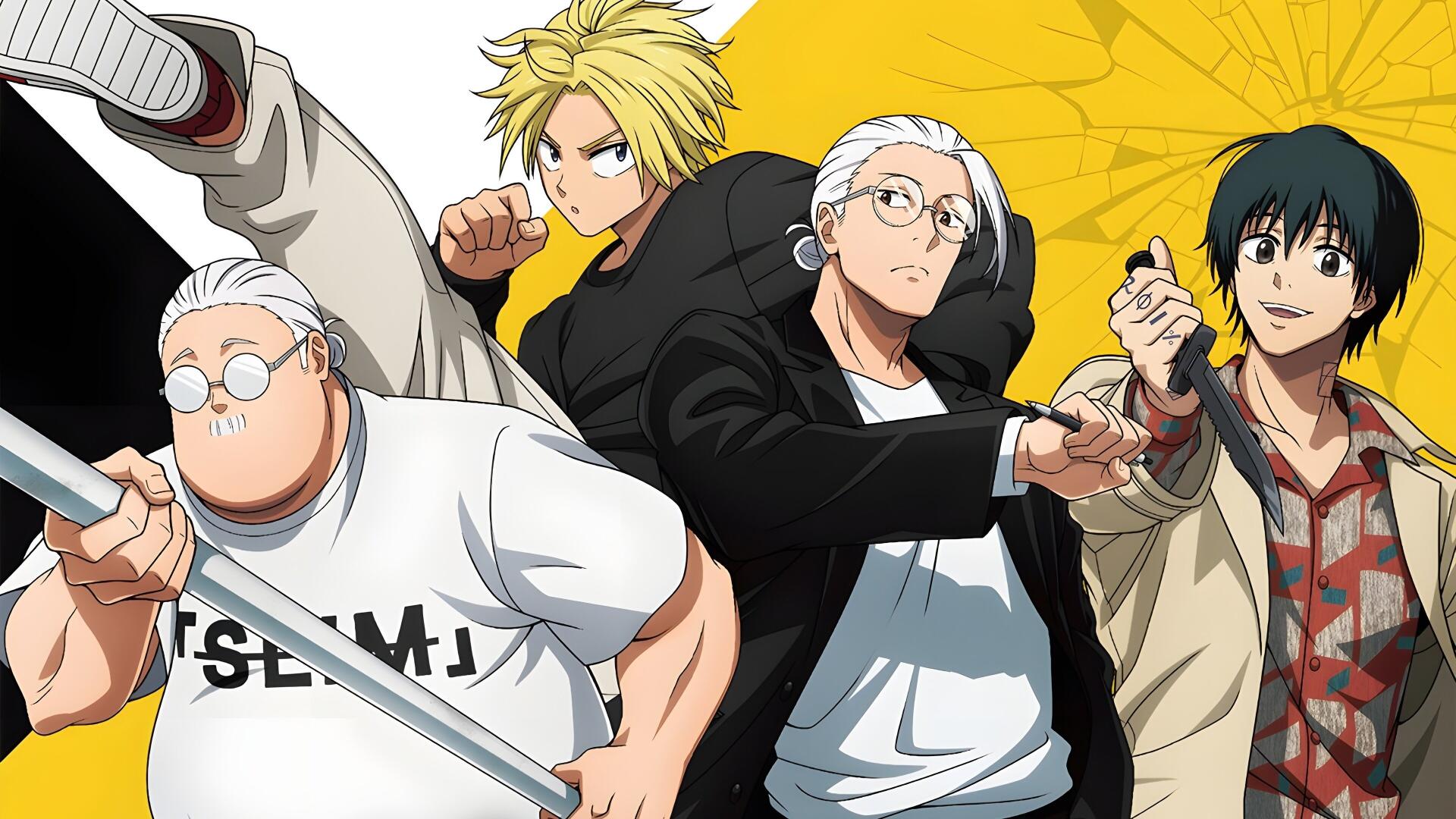 Sakamoto Days — 4K Ultra HD Squad Wallpaper