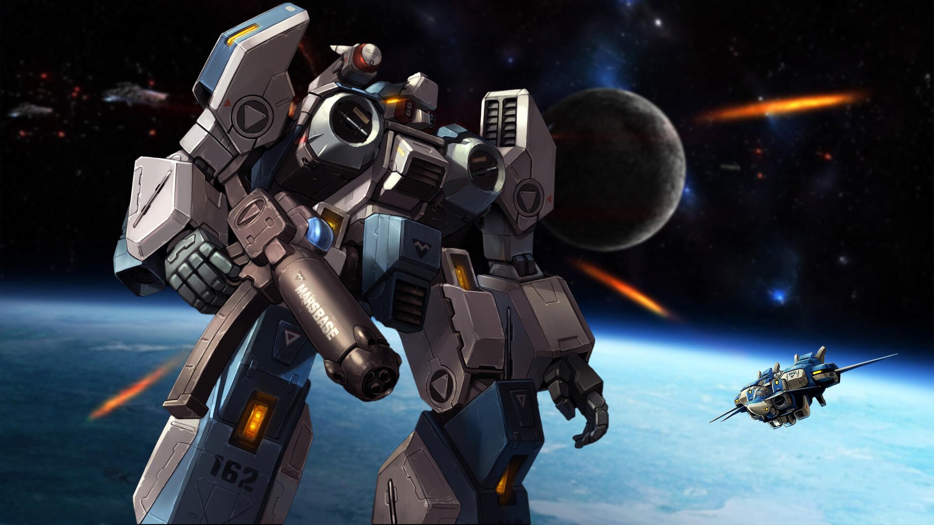 Download Robotech Beta (Up) 4k Ultra HD Wallpaper