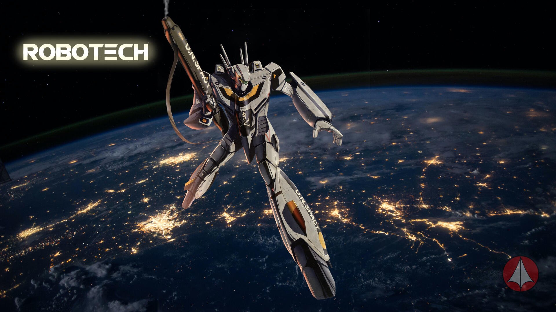 Robotech Macross — Valkyrie Over Earth (4K Ultra HD Wallpaper)