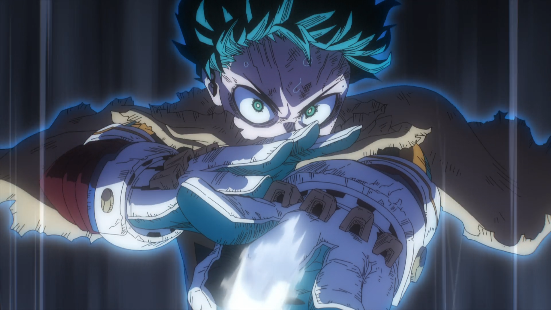 Izuku Midoriya — One For All Surge | My Hero Academia HD Wallpaper ...