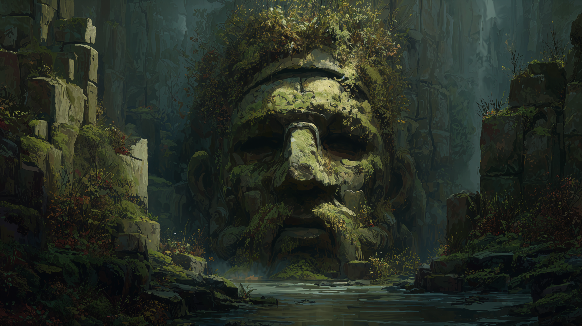 Stone Head 4k Wallpapers