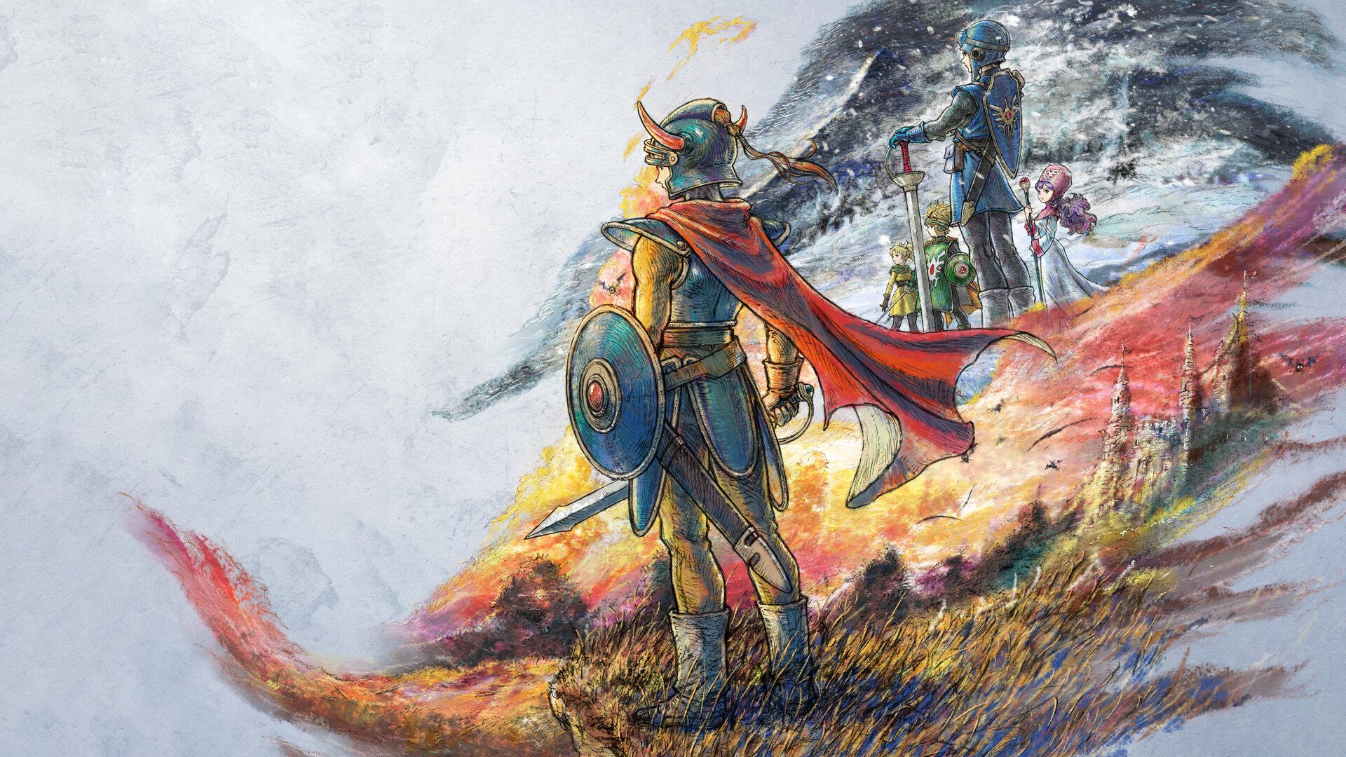 Dragon Quest II — Luminaries: Legendary Hero 4K Ultra HD Wallpaper