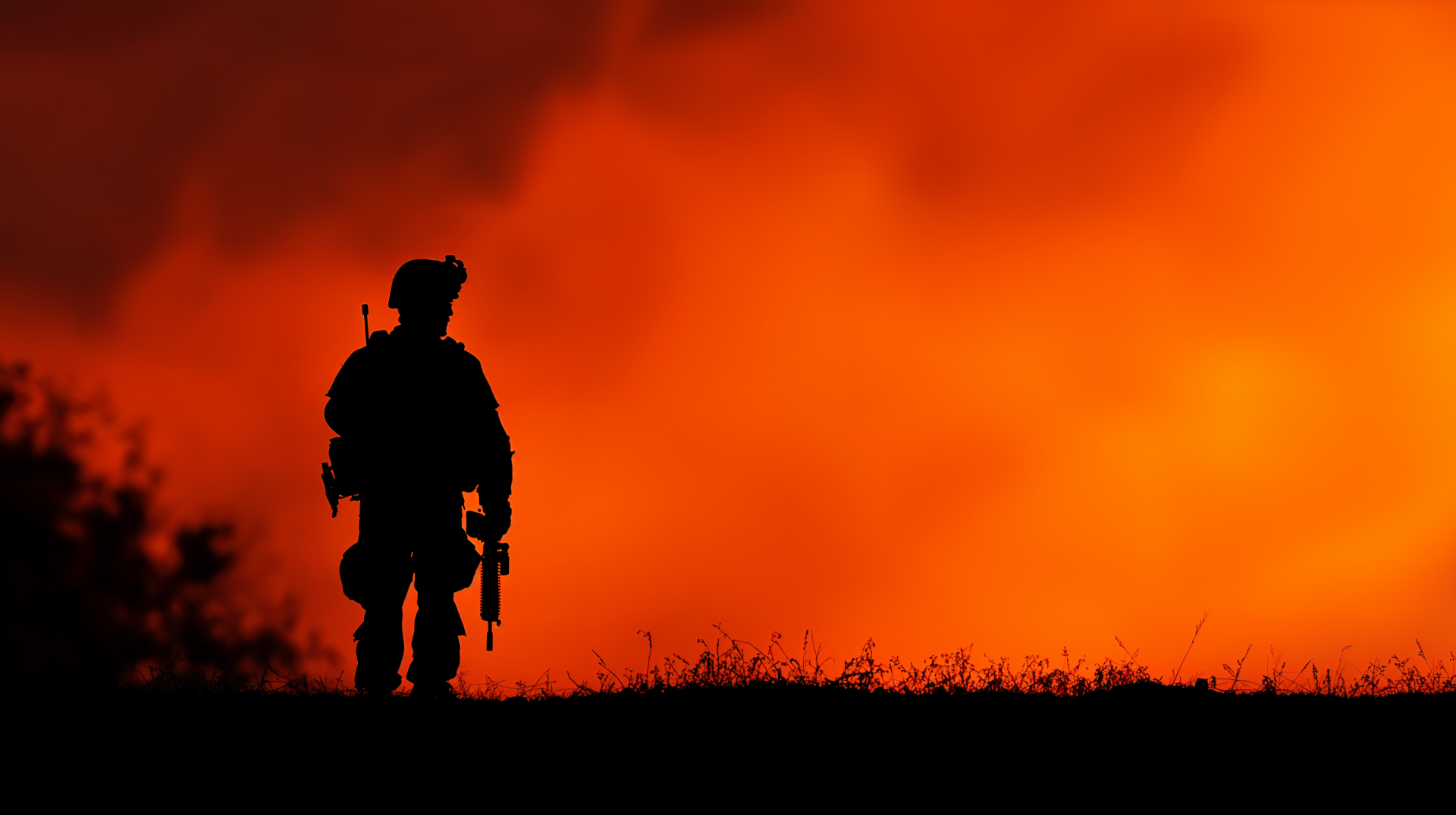 Soldier Silhouette - Desktop Wallpapers, Phone Wallpaper, PFP, Gifs ...