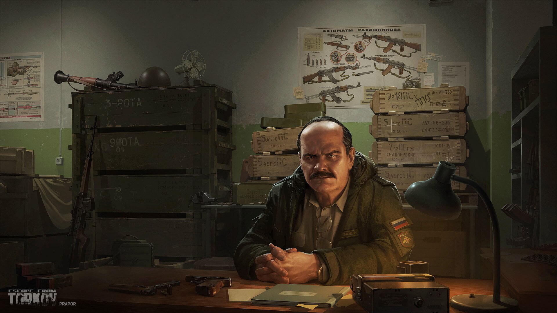 Download Video Game Escape From Tarkov HD Wallpaper