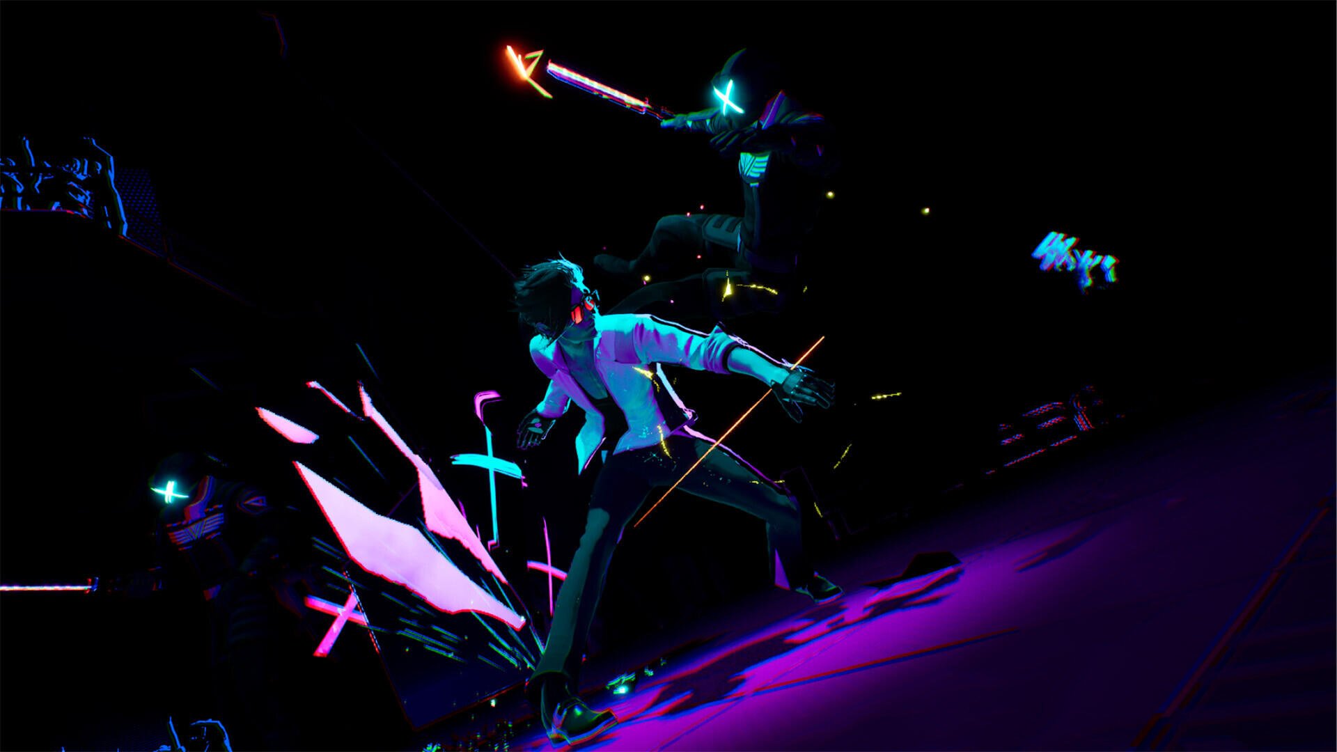 Dead as Disco: Neon Showdown — Video Game HD Wallpaper