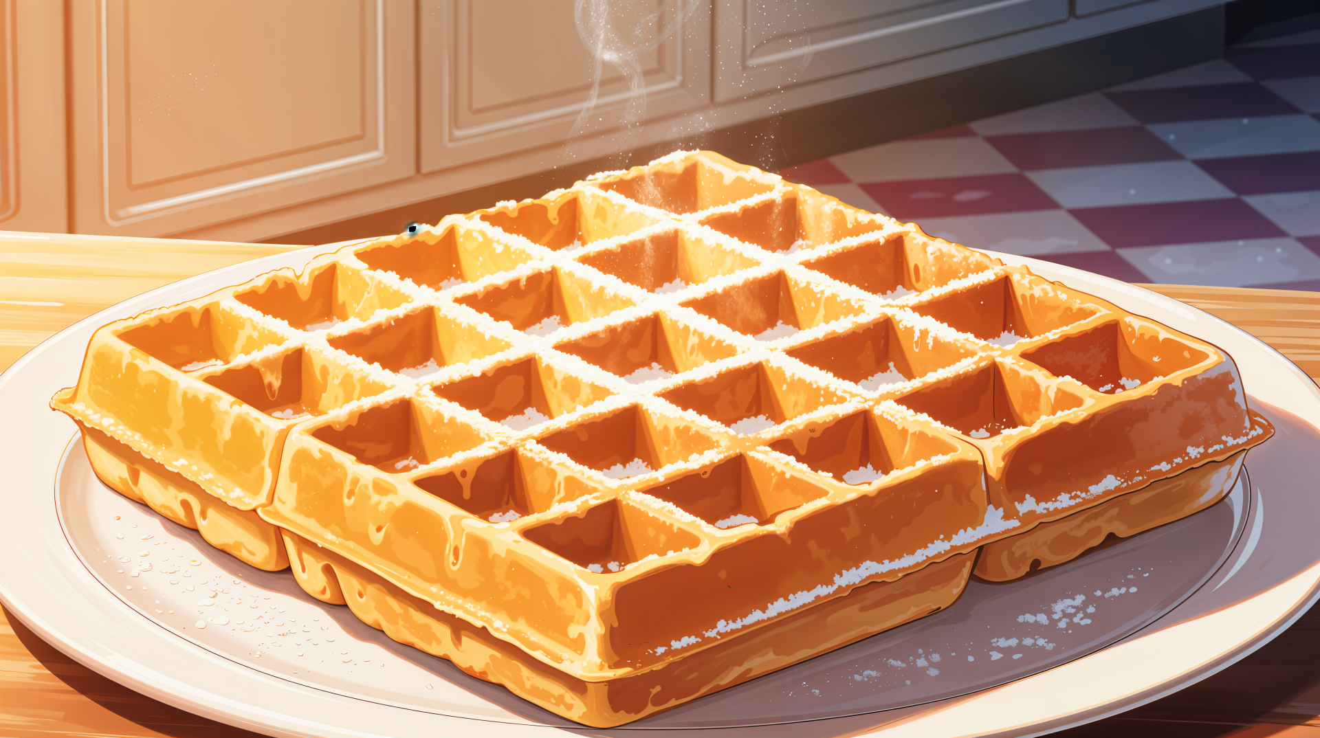 [210+] Waffle Wallpapers