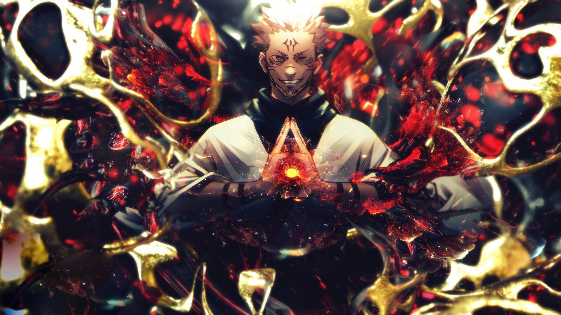 Cursed Sovereign — Jujutsu Kaisen 4K Ultra HD Wallpaper