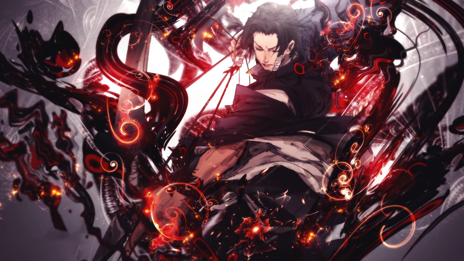 Jujutsu Kaisen 4K Ultra HD — Cursed Shadowstorm Wallpaper