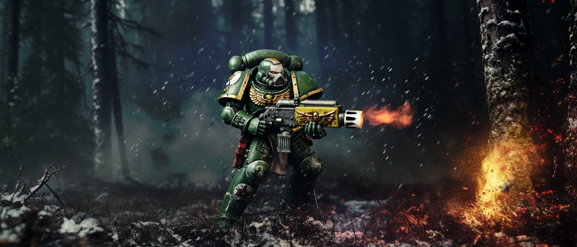 Salamanders (Warhammer 40k) 4k Wallpapers