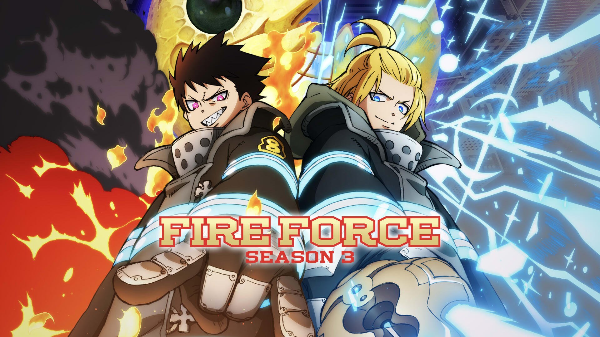 Fire Force 4K — Season 3: Inferno & Lightning | PyroSpark Duo 4K ...
