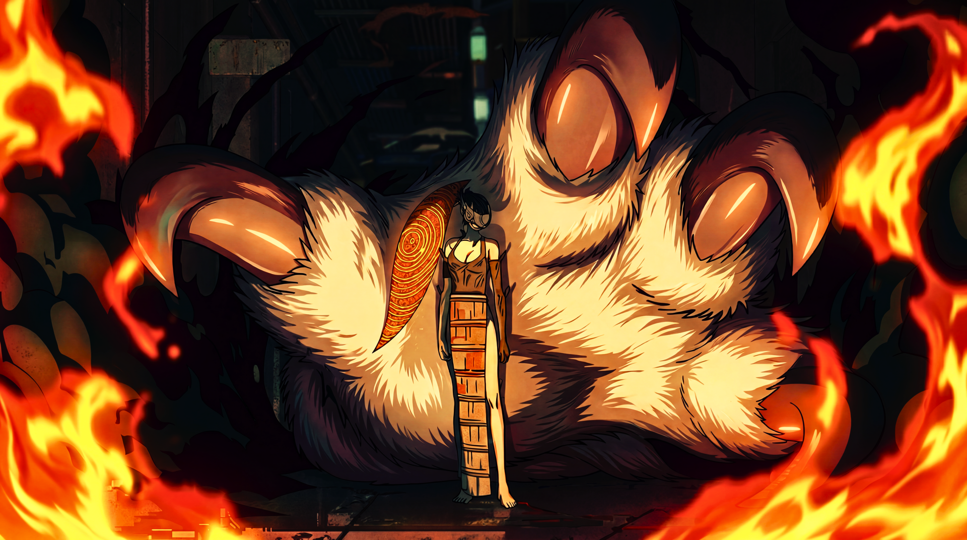 Chainsaw Man Reze Arc - Reze Bomb Devil Fox Devil and Flames 5k ...