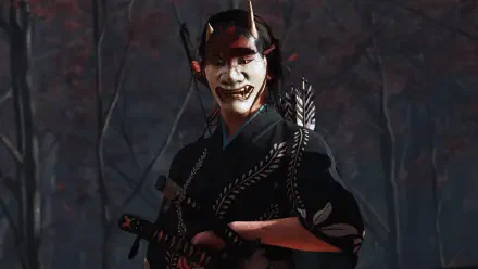 ghost of yotei oni Desktop Wallpapers, Phone Wallpaper, PFP, Gifs, and ...