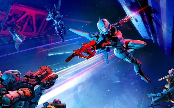 Metal Eden — Neon Warden (4K Ultra HD Wallpaper)