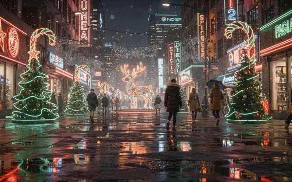 The Expanse: Osiris Reborn — Neon Dockside HD Wallpaper