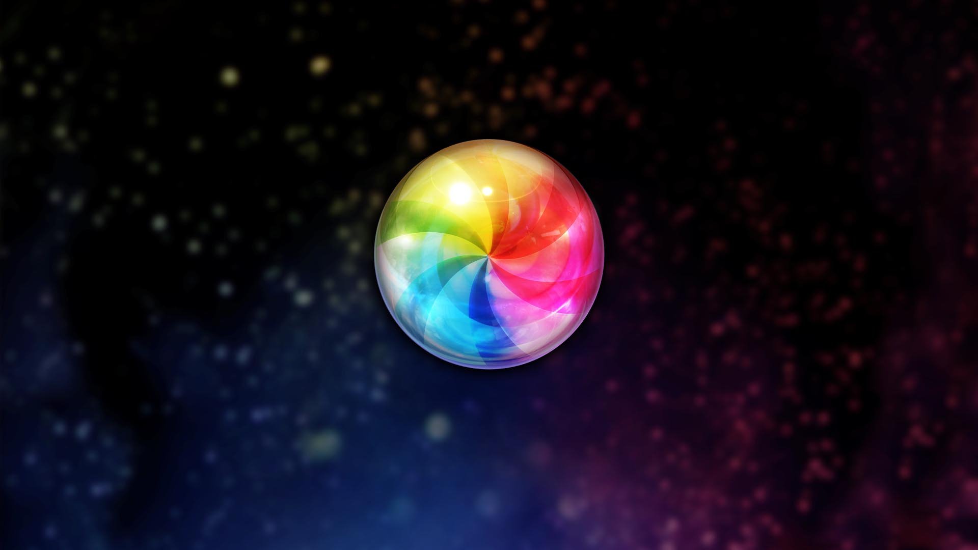 Download Colors Abstract Circle HD Wallpaper