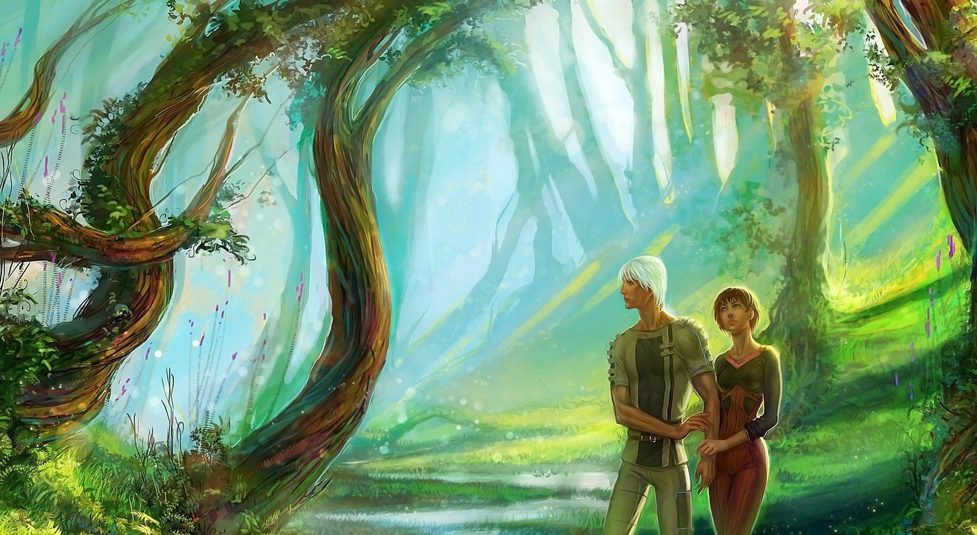 Download Fantasy Love Wallpaper | 1920x1052 | Wallpaper Abyss