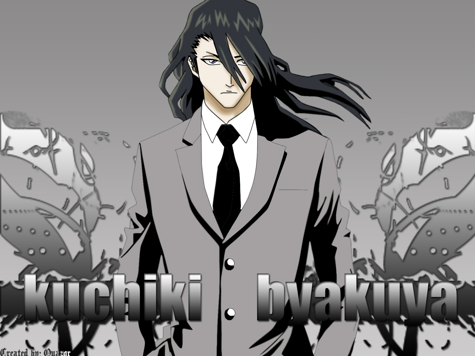 Byakuya Kuchiki Wallpaper Black
