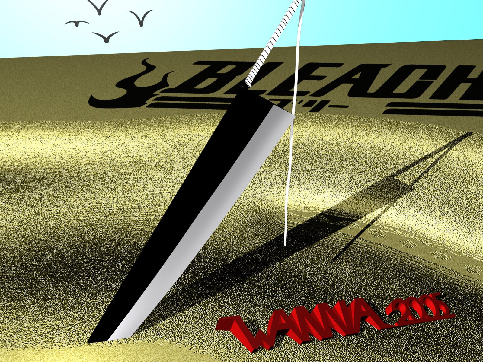 Bleach HD Wallpaper — Shadow of the Zanpakutō | 1600x1200 | Wallpaper Abyss