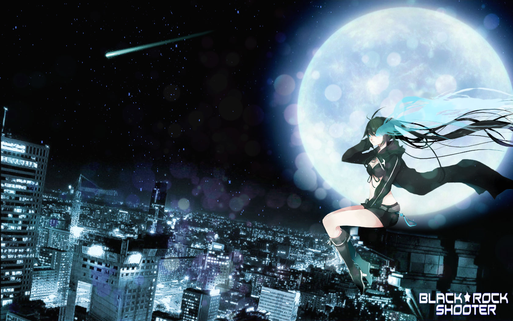 Download Anime Black Rock Shooter Wallpaper