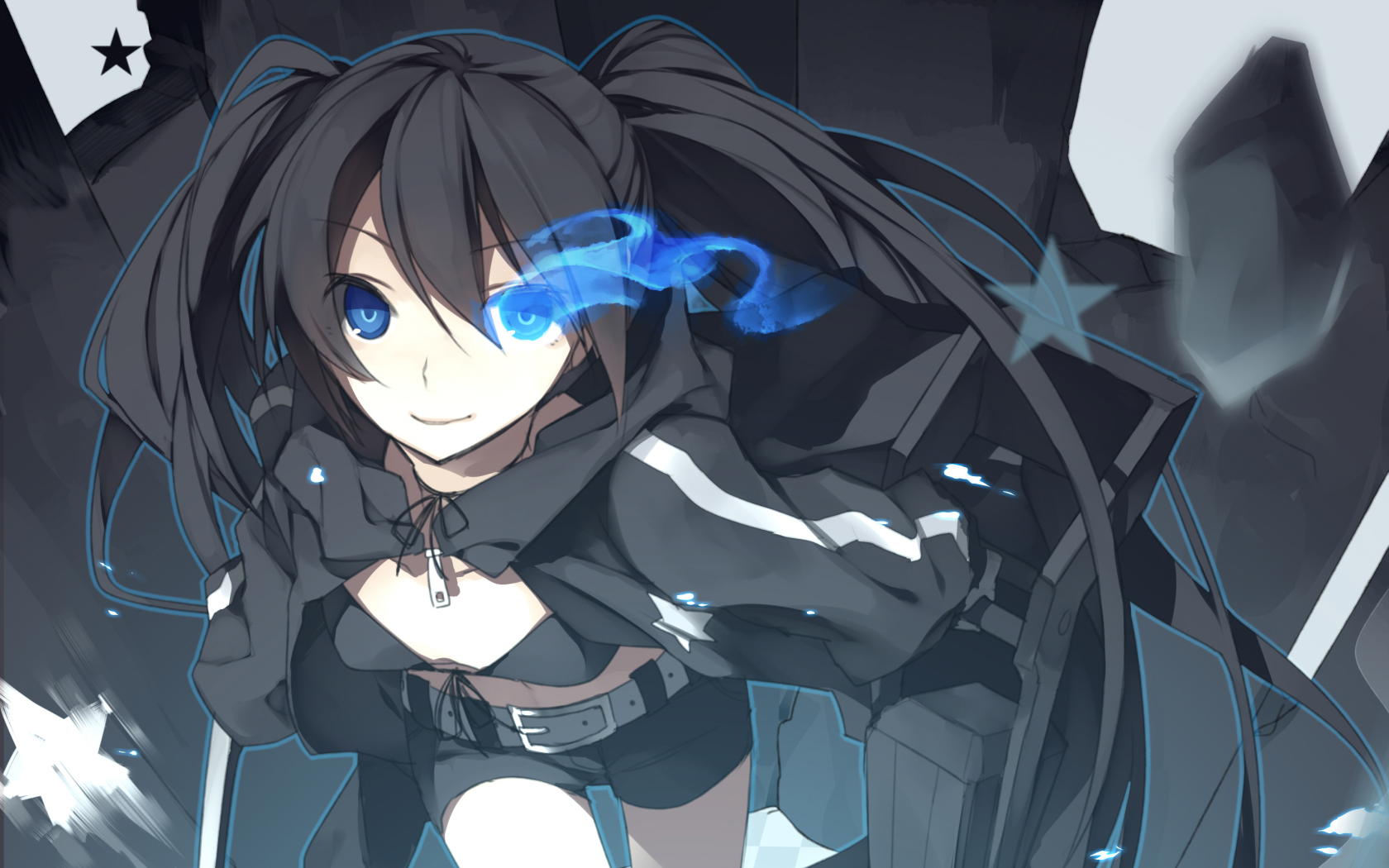 Download Anime Black Rock Shooter Wallpaper
